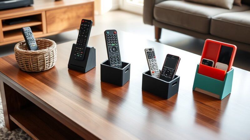 14 Best Remote Control Holders to Keep Your Space Organized and Tidy ...
