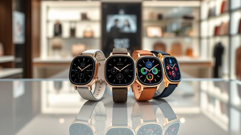 The 5 Best Fashion Smartwatches of 2025 – Stylish, Trendy, and Tech ...