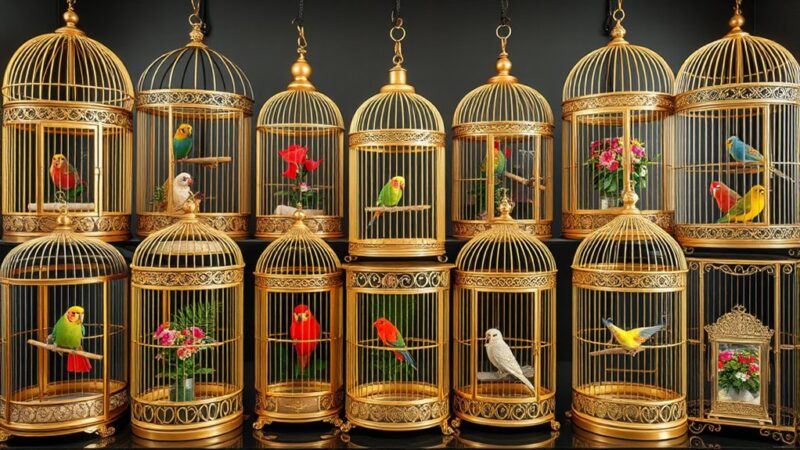 14 Best Luxury Bird Cages That Combine Style and Comfort - A Luxury ...