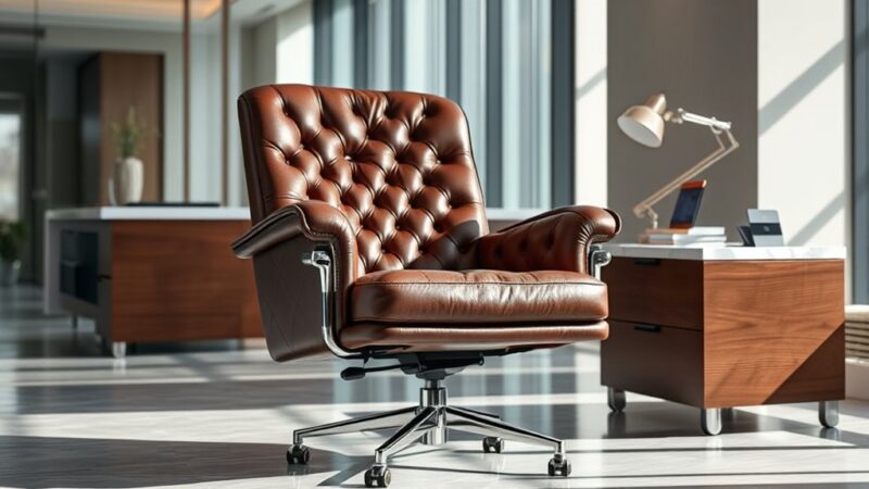 15 Best High-End Executive Office Chairs That Combine Luxury and ...