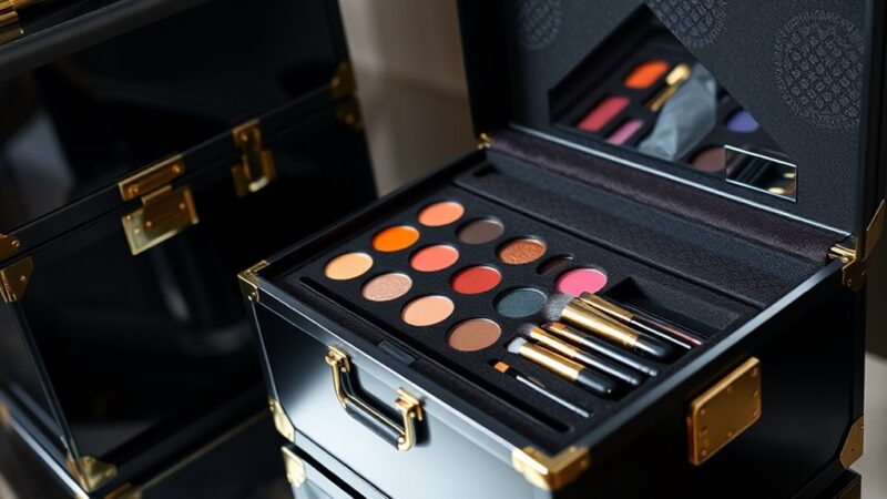 15 Best High-End Makeup Train Cases That Combine Luxury and ...