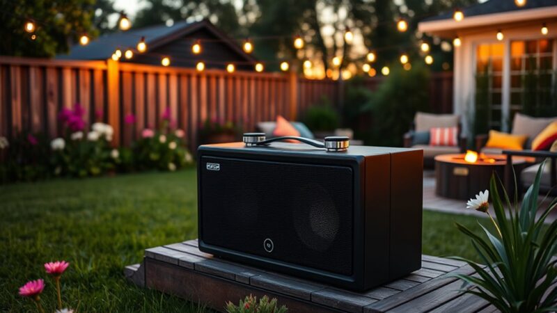 15 Best Outdoor Waterproof Sound Systems to Elevate Your Backyard Music ...
