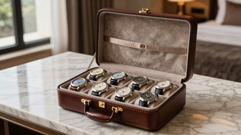 15 Best Travel Watch Cases for Luxury Travel in 2026 - A Luxury Lifestyle